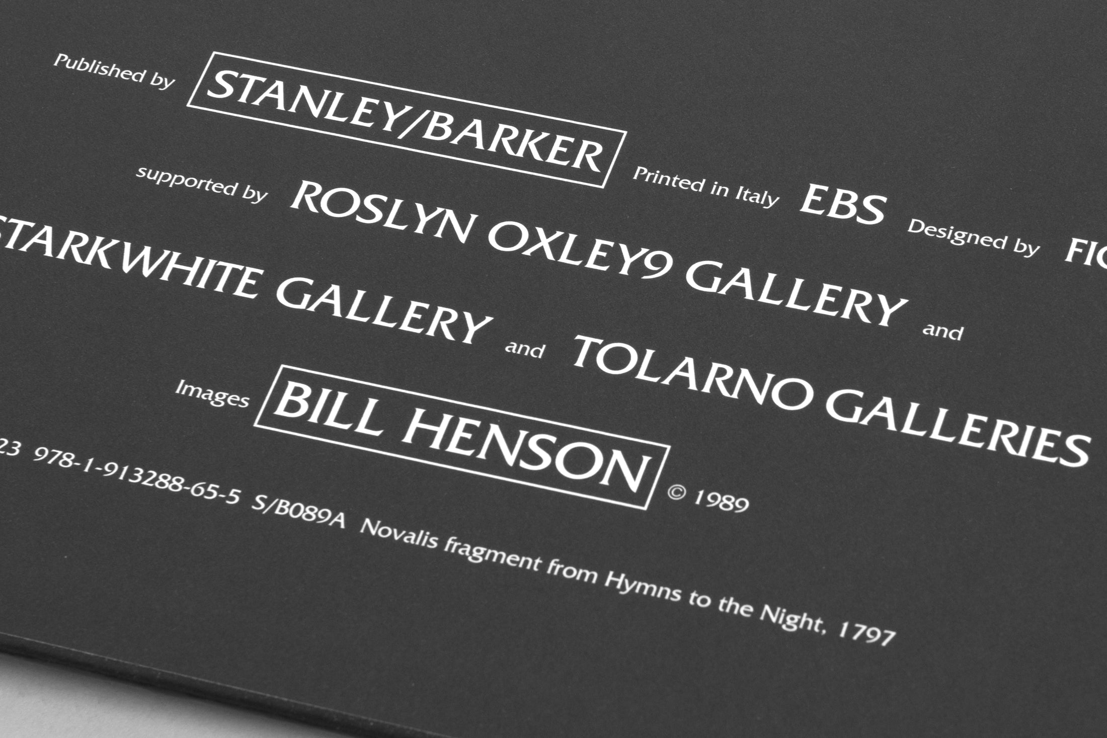 The Liquid Night – STANLEY/BARKER